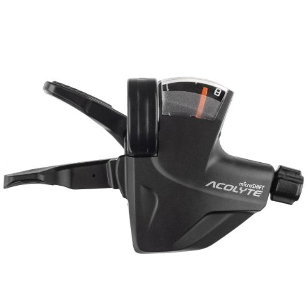 Microshift Acolyte Short Reach Shifter - SL-M6285 - 1x8 - W/ Indicator