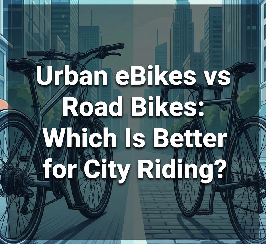 Urban eBikes vs Road Bikes: Which Is Better for City Riding?