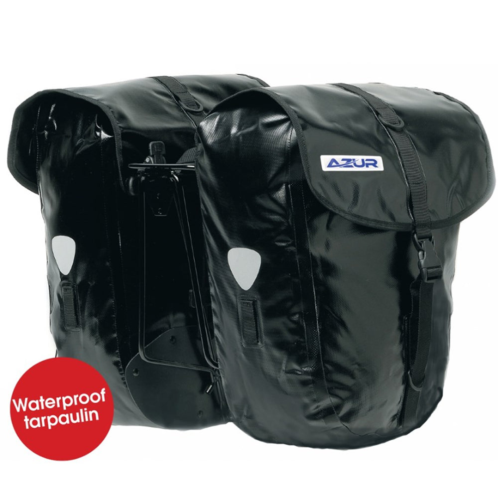 Azur Tarpaulin Pannier Set