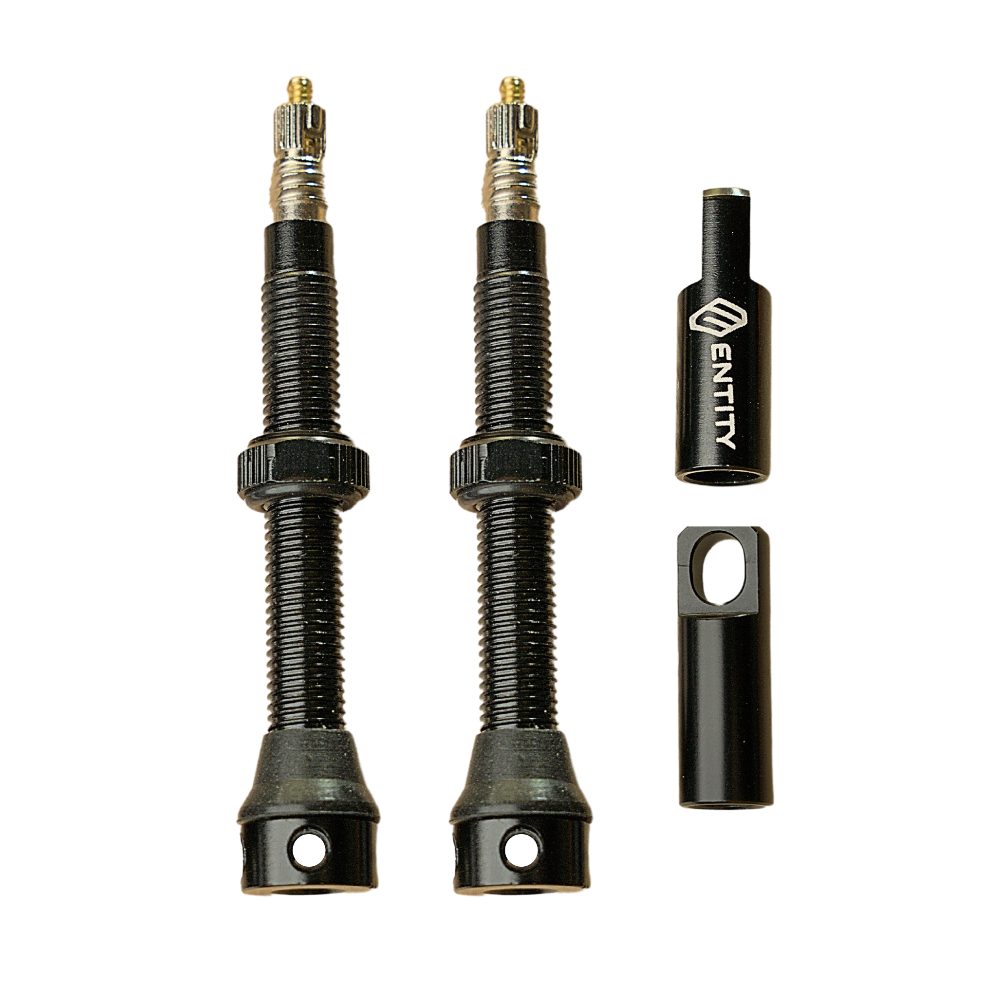 Entity TV15 - Brass 50mm Valves - Pair | BikesOnline AU