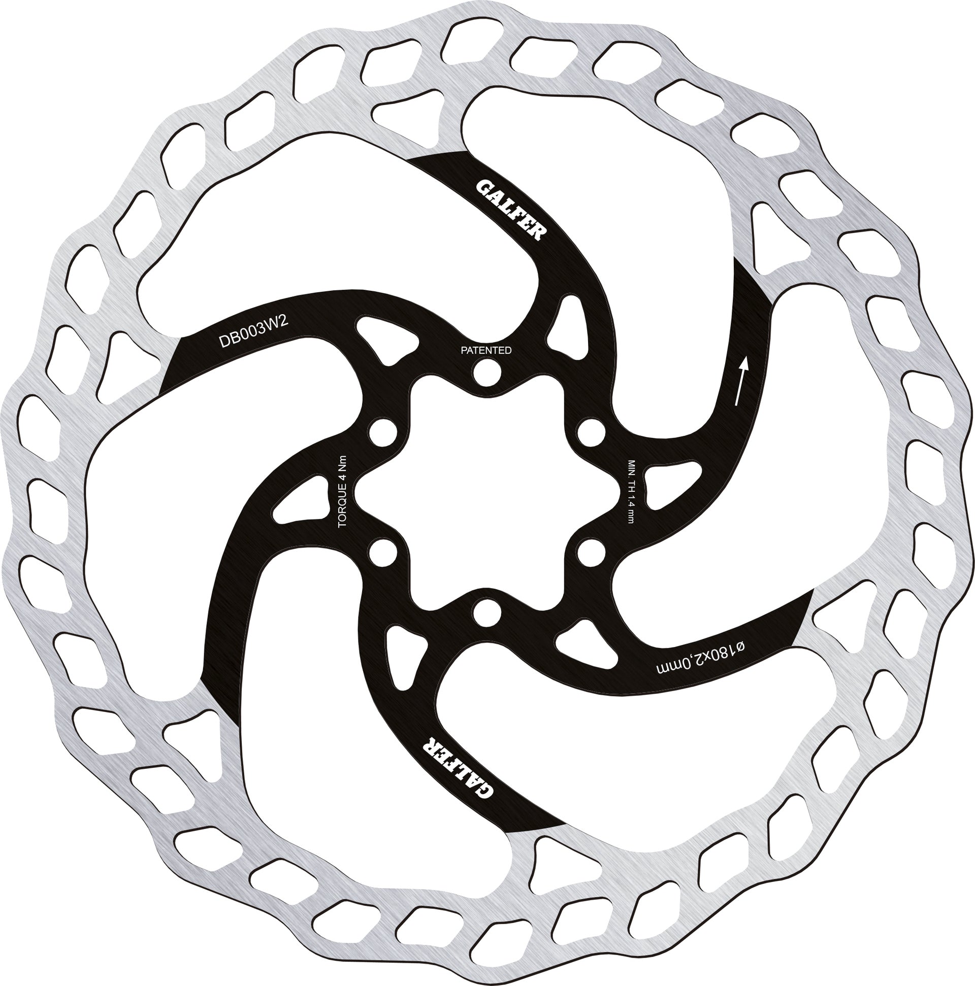 Galfer Fixed Disc Wave Rotor | BikesOnline AU