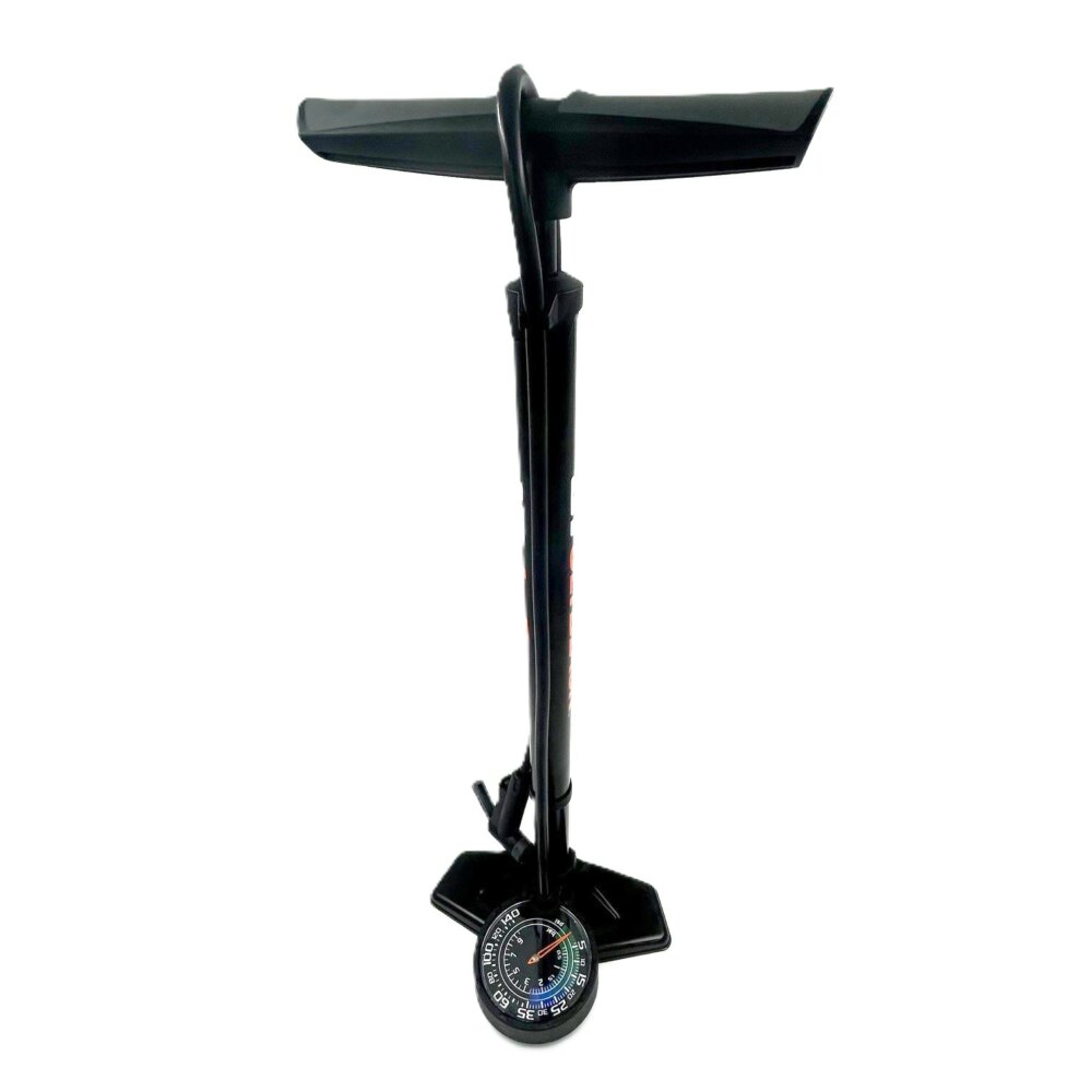 JetBlack Biggest Fella 2.0 Dual Gauge Floor Pump for MTB & Road