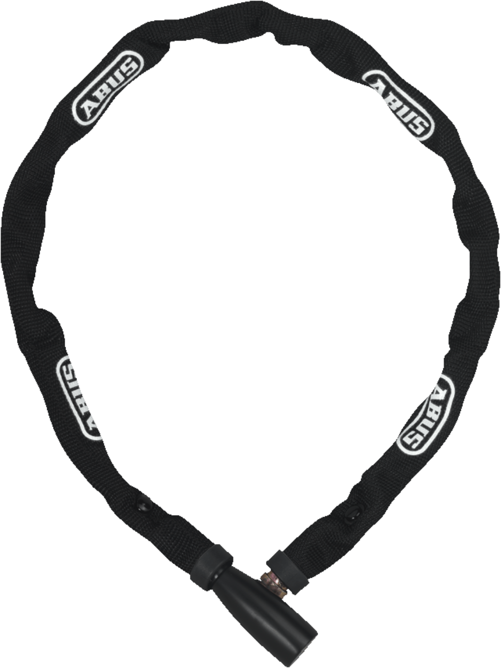Abus Lock Chain 1500 Web - 110cm X 4mm Black - No Bracket | BikesOnline AU